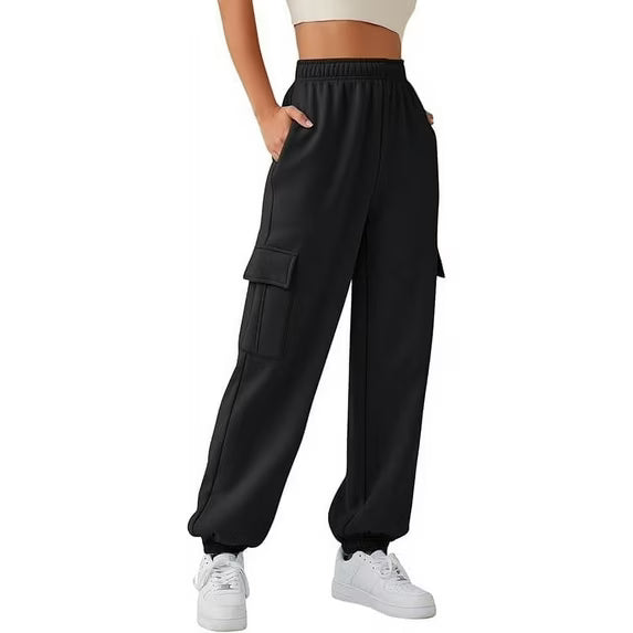 SOMER Womens Sweatpants Cargo Pants Joggers High Waisted Pants Jogging
